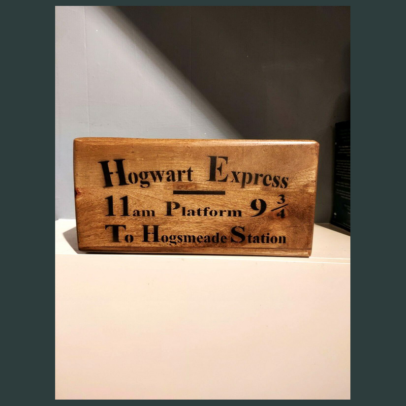 Hogwarts Express Wooden Storage Box – S.B.Trading London